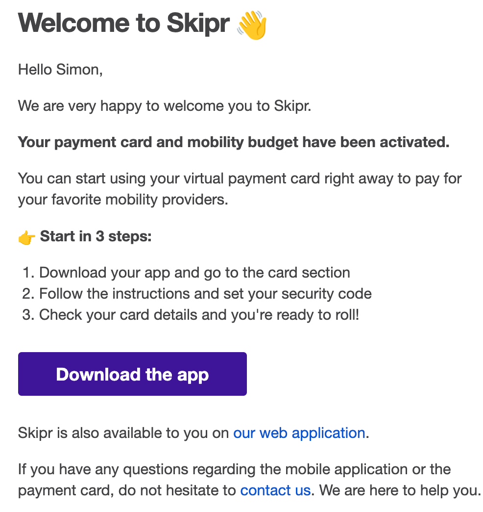 Hoe activeer je je Pluxee Mobility-account? – Pluxee Mobility